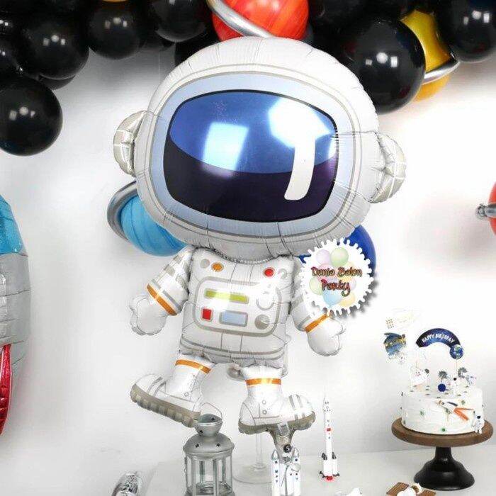 Balon Foil Astronot / Balon Astronot Robot Ulang Angkasa Big | Lazada ...