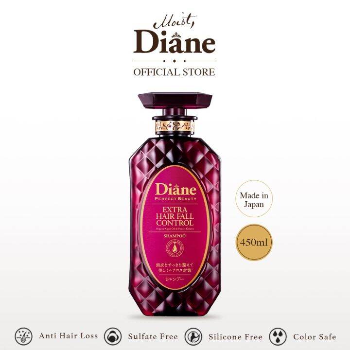 【COD】 Moist Diane Extra Hair Fall Control Shampoo (450 ML) | Lazada PH