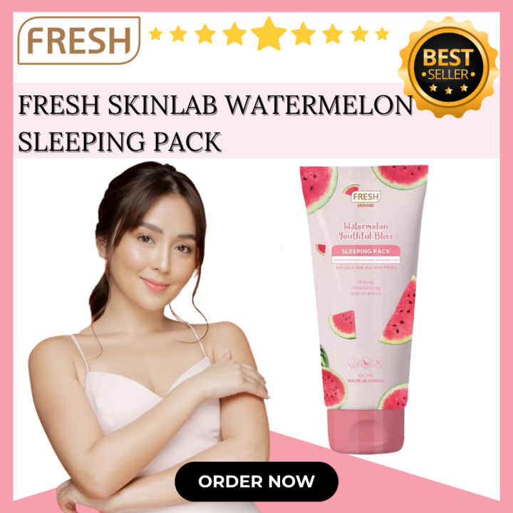 FRESH SKINLAB WHITENING GLASS SKIN ACNE PORES REMOVER WATERMELON ...