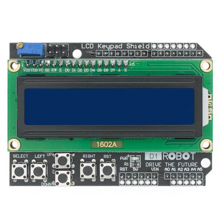 Hot On Sale 】 helian456 Lcd Keypad Shield Lcd1602 Lcd Module Display ...