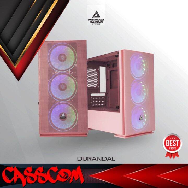 Casing Paradox Gaming Durandal Pink - Micro ATX | Lazada Indonesia