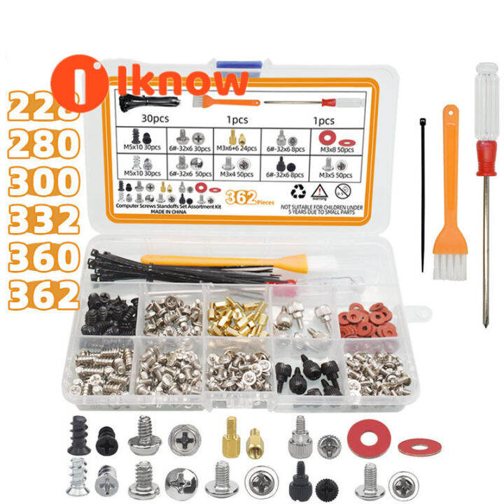 I knwo Screw set desktop computer chassis screw box hard disk mainboard ...