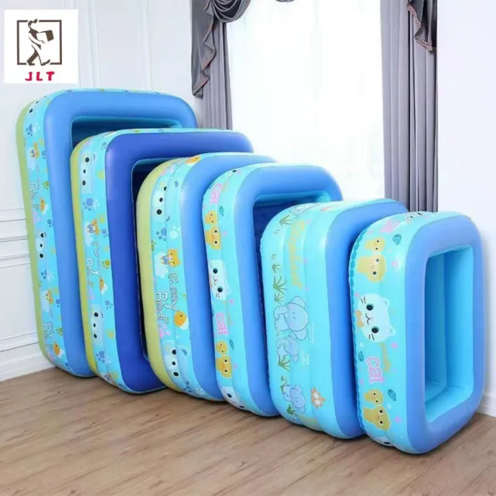 JLT Inflatable Square Swimming Pool Extra Big | Lazada PH