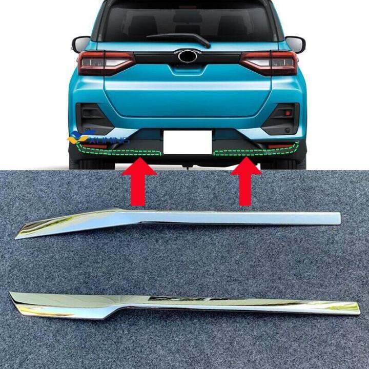 xuming Rear Fog Lamp Bottom Protector Bumper Exterior Car Decoration ...