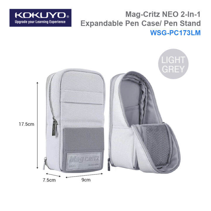 KOKUYO Mag-Critz NEO 2-In-1 Expandable Pen Case/ Pen Stand | Lazada