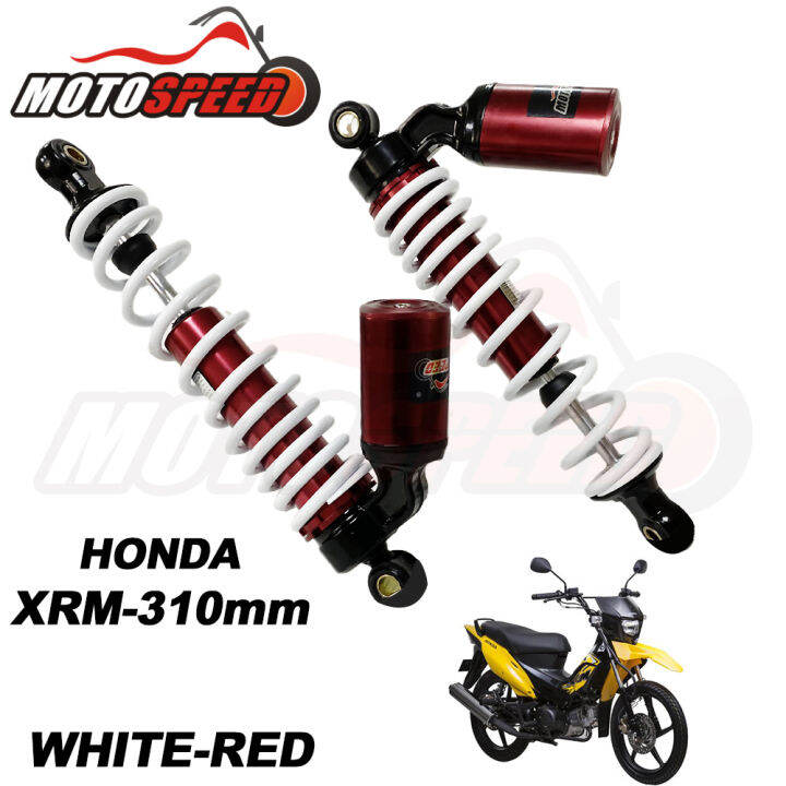 M Power Motospeed 1 Pair Rear Dual Shock 310mm with Gas Tank for Honda ...