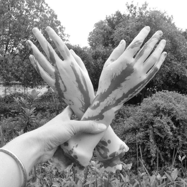 [COD] claw prosthetic foot ghost festival haunted house prop joint ...