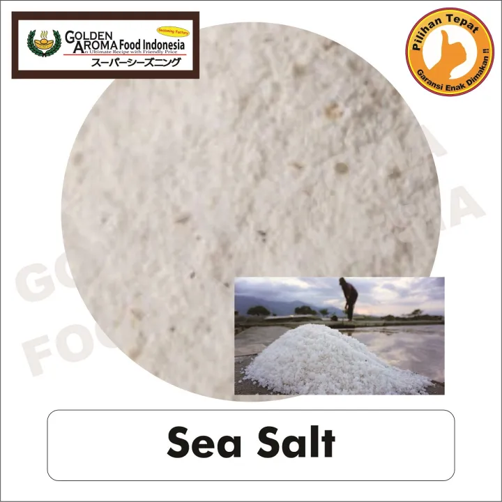 Bumbu Tabur Rasa Sea Salt 1 Kg l Bubuk Tabur Garam Laut 1Kg l Spesial ...