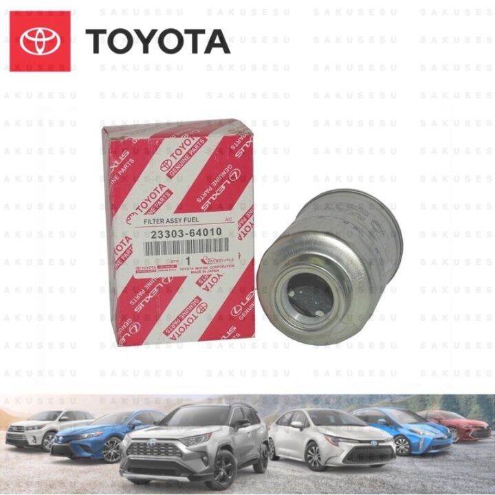 23303-64010 Toyota fuel filter for Camry, Hiace, LN50, LH113, Forklifts ...