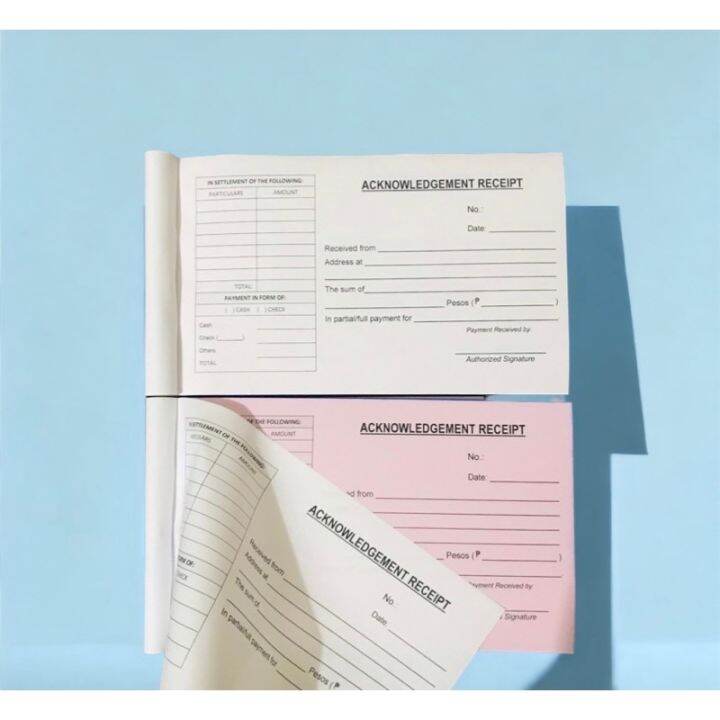 GENERIC ACKNOWLEDGEMENT RECEIPT / PROVISIONAL COLLECTION | Lazada PH
