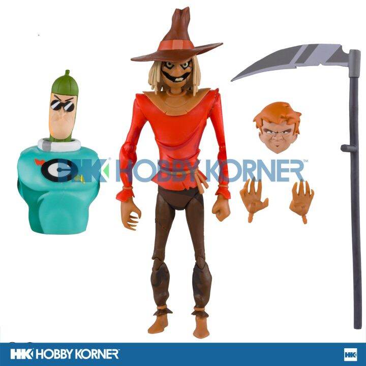 (IN STOCK) DC DIRECT 6 Inch Scale BTAS Scarecrow (Build-A Condiment ...