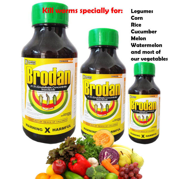 Brodan - insecticide and for vegetables worms prevention | Lazada PH