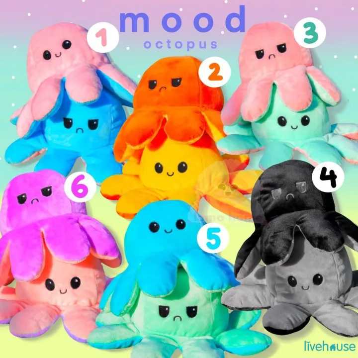 Squid doll mood changing doll 2 face tiktok kids toys birthday present ...