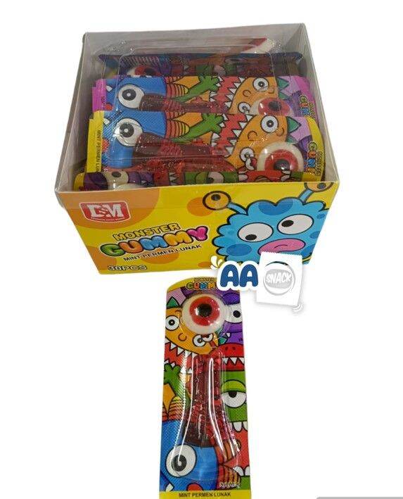 DSM PERMEN LUNAK MONSTER BOX ISI | Lazada Indonesia