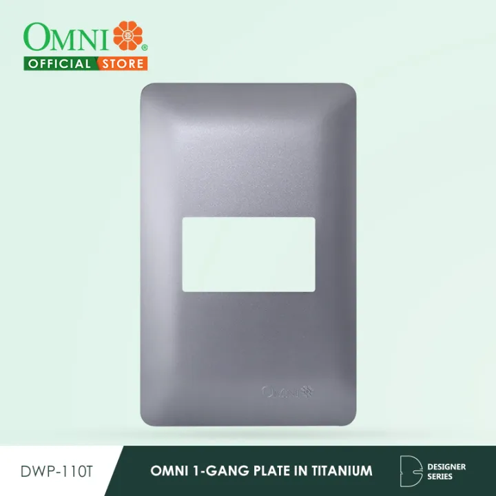 OMNI 1-Gang Plate in Titanium - DWP-110T | Lazada PH