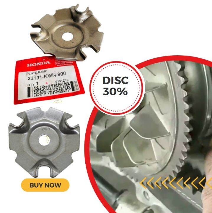 PLAT RAMP BESI TUTUP RUMAH ROLLER VARIO 125 150 PCX 22131-KWN-900 OEM ...