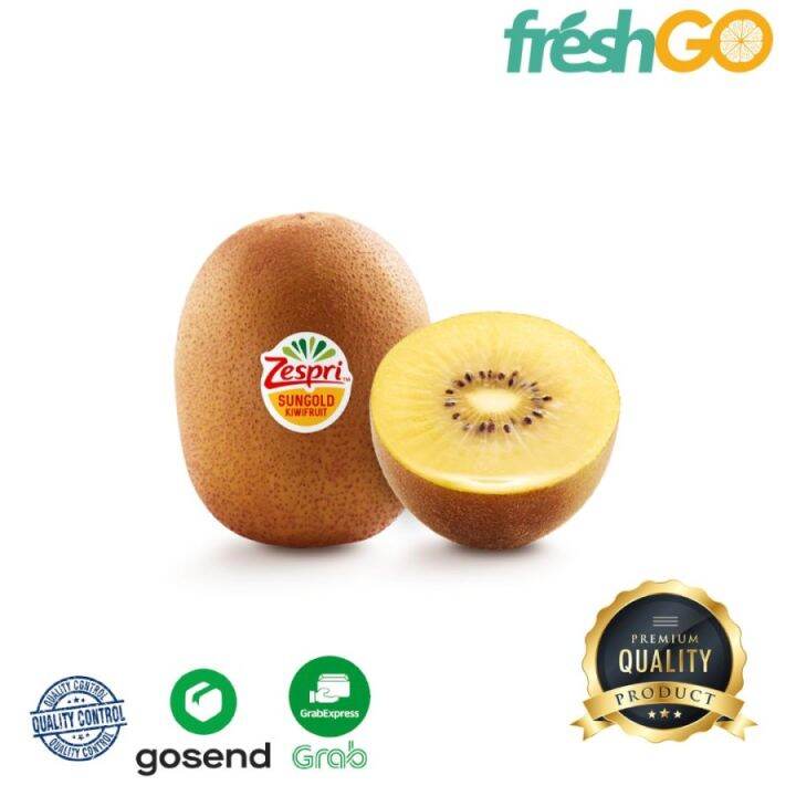 Kiwi Gold Zespri Kiwi Golden / Kuning 750gr | FreshGO Indonesia | Lazada Indonesia