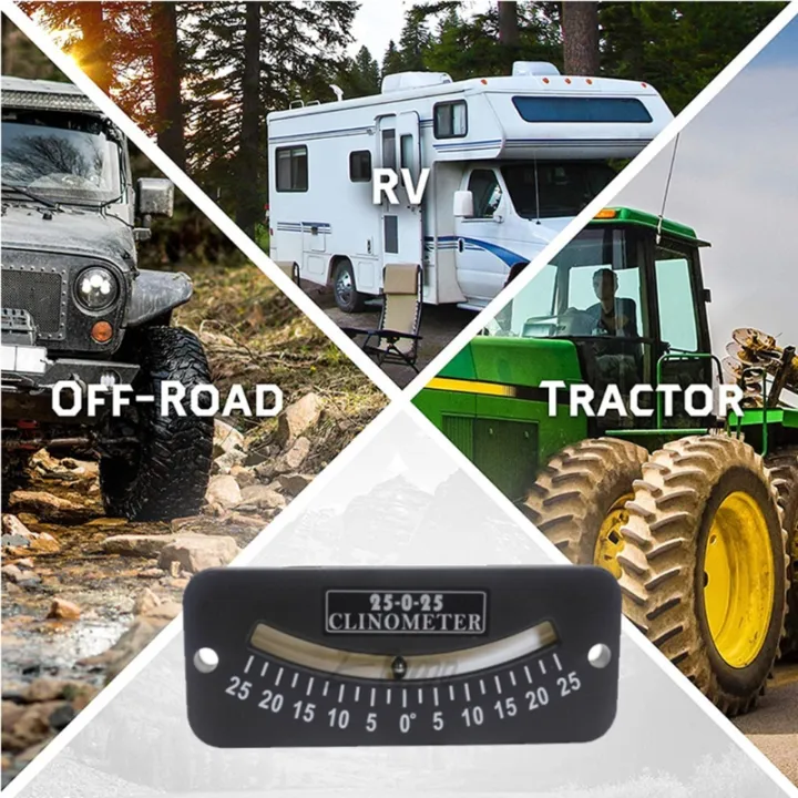 Protractor Tool Instrument Locator Accurate Dual Scale Tilt Gauge ...