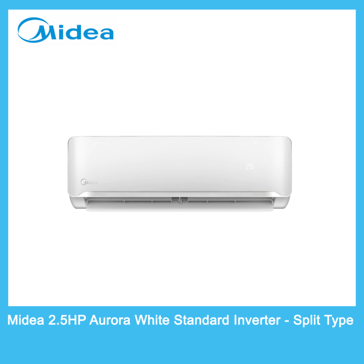 Midea 2.5HP Aurora White Standard Inverter - Split Type | Lazada PH