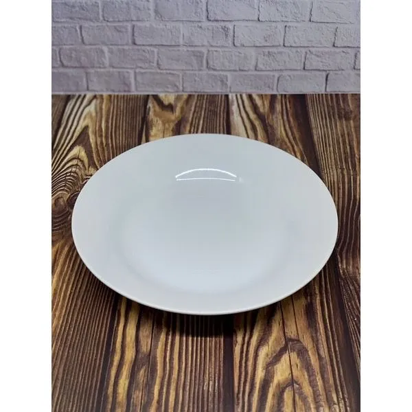 Piring Keramik Polos 23 cm / Piring Makan Murah / Piring Polos | Lazada ...