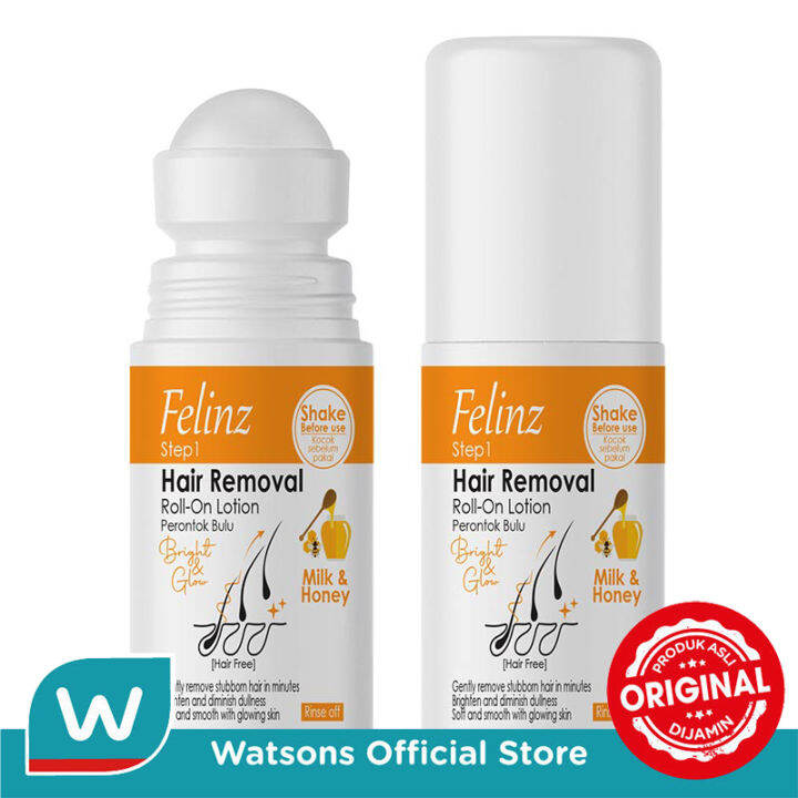 Felinz Step 1 Hair Remove Roll On Lotion 50ml | Lazada Indonesia