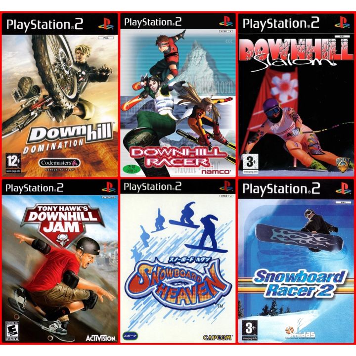 Downhill Domination และเกม Downhill ของ PS2 แผ่นเกม Playstation 2 ...