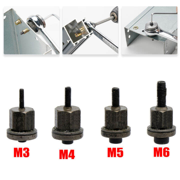 1pcs Hand Rivet Nut G-un Head Nuts Simple Installation Manual Riveter ...