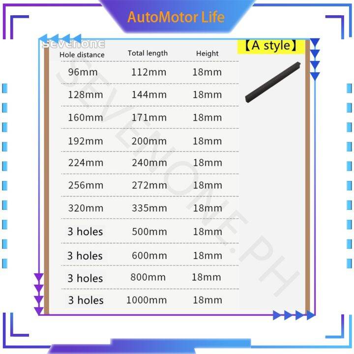 AutoMotor Life Modern and Simple Black/Gold Drawer Cabinets With Long ...