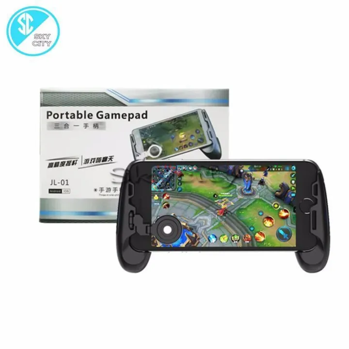 Touch Screen Mobile Gamepad Stylish and Portable (Black) | Lazada PH