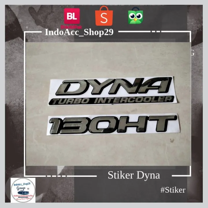Stiker Dyna & 130 HT Original | Lazada Indonesia