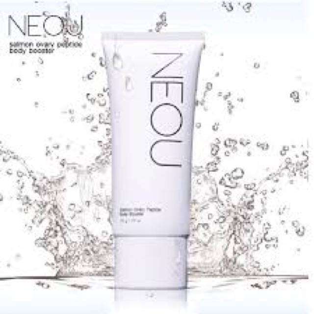 NEOU Salmon Ovary Peptide Body Booster นีโอยู บูสเตอร์ผิวใส รกปลาแซลมอน ...
