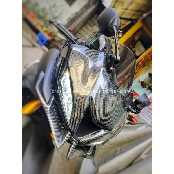 Yamaha r15 version 3 ( r6 inspired mask for r15v3) head cover, face ...