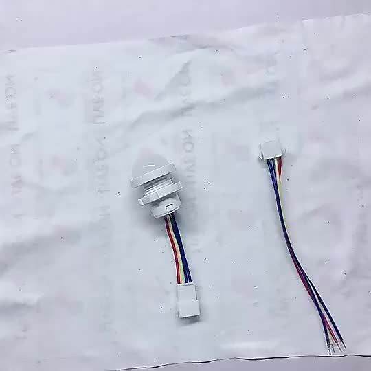 Mini led sensitive night light home indoor outdoor infrared light ...