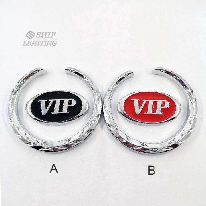 ZR 1 x Metal VIP Logo Car Auto Rear Trunk Lid Decorative Emblem Sticker ...
