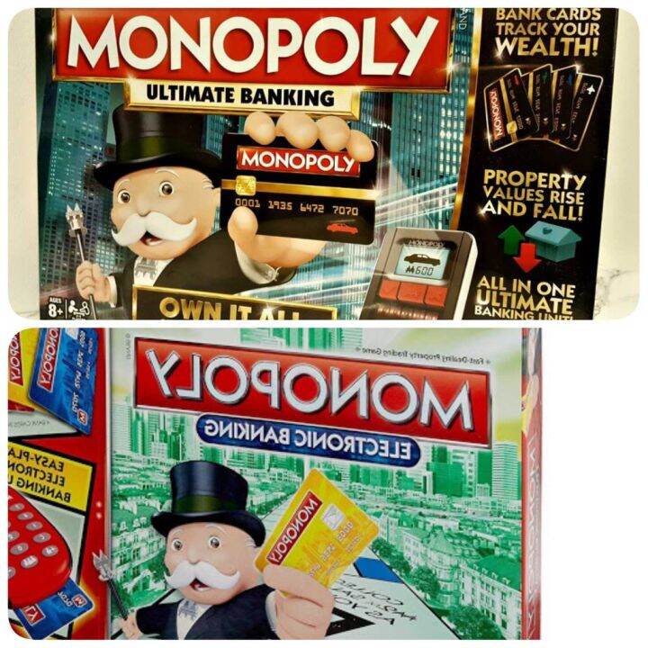 special offer ON HAND Monopoly Ultimate Banking board games bootleg ...