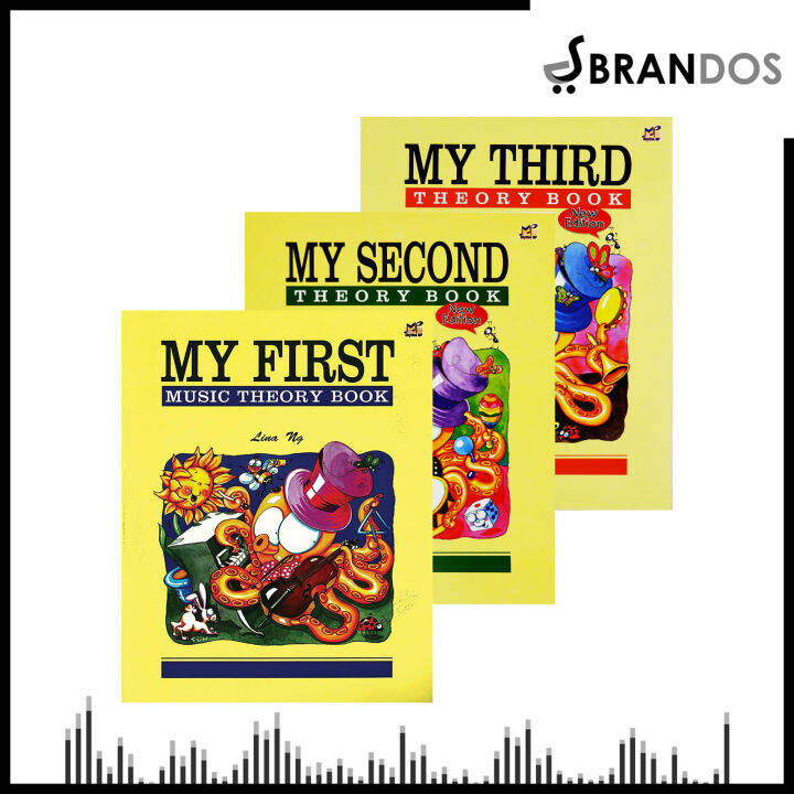 Buku Musik Teori Anak My First Second Third Music Theory Book Lina Ng ...