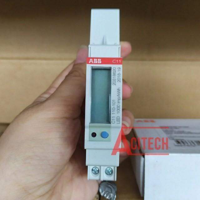 KWH METER ABB 1 PHASE C11 110-101 MID ELECTRICITY METER - CHARLESSTORE5 ...