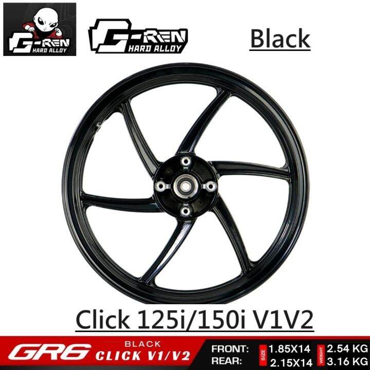 G-Ren Mags GR6 For Honda Click 125i/150i V1/V2 (Made In Thailand) | Lazada PH