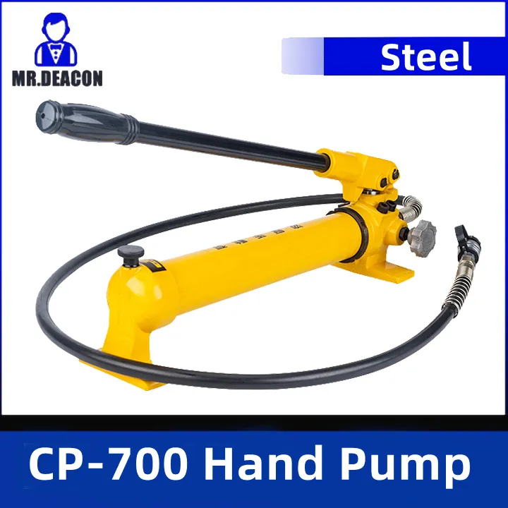 CP-700 Portable Manual Hydraulic Pump Manual Hydraulic Hand Pump Tool Manual Hand Operated ...