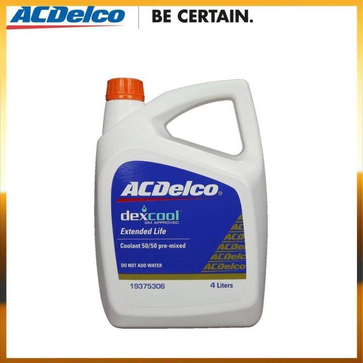 ACDelco Dex-Cool Pre-Mix Coolant 50/50 Dexcool - Orange Coolant | Lazada PH