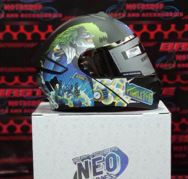 SPIDER Force GD (Neo Series) - Modular Helmet - Dual Visor - Matte ...