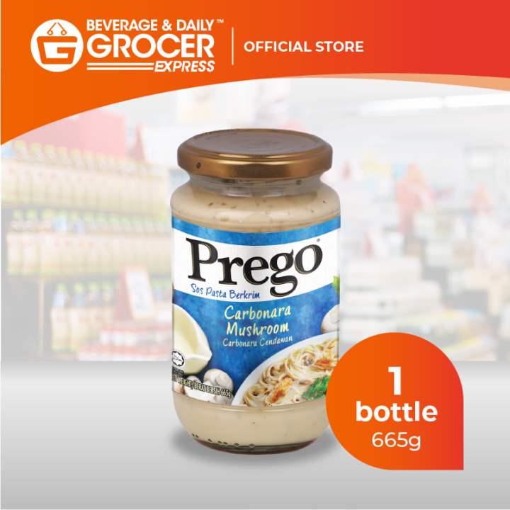 Prego Carbonara Mushroom 665g (1 x 665g) 1 Bottle | Lazada