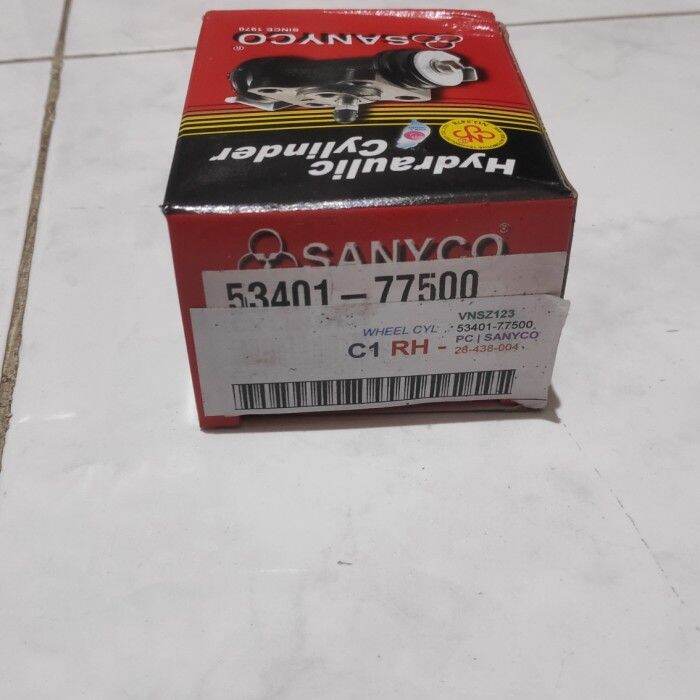 sanyco wheel cylinder belakang kanan polos 53401-77500 suzuki futura ...