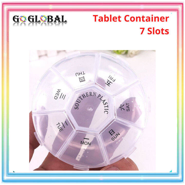 Pill Medicine Container Pill Storage medicine Pill Box organizer Case ...