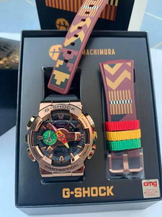 G-Shock Meltal Face Limited GM-110RH-1A สวยมากแนว Reggae | Lazada.co.th