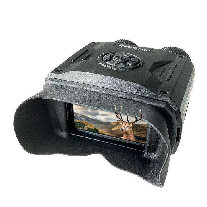 NV600 Pro Night Vision Binoculars IR Night Range 500M Photos Video ...