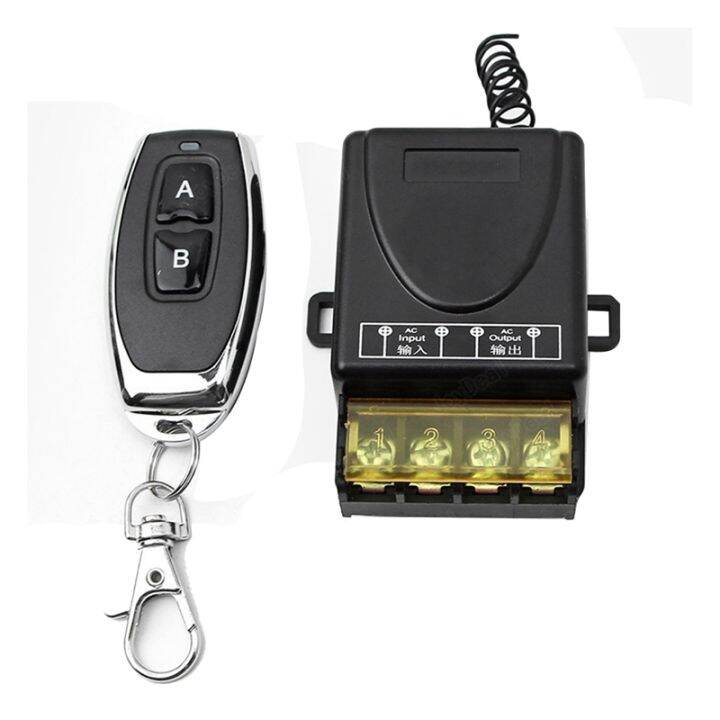 433 MHz 220V 30A Remote Control Switch Water Pump Factory Motor LED ...