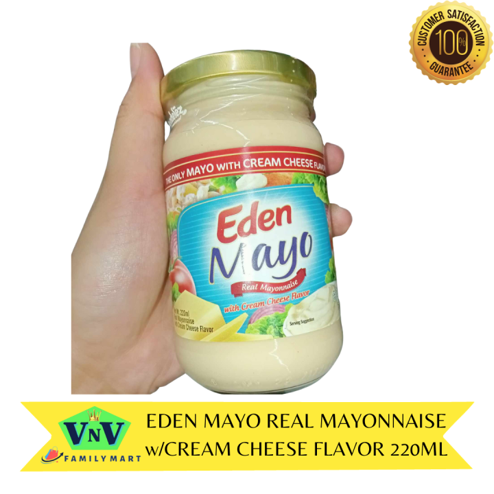 VNV EDEN MAYO REAL MAYONNAISE w/CREAM CHEESE FLAVOR 220ML | Lazada PH
