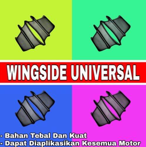 WINGSED AERO WING Winglet Samping Universal | Wingside Winglet Aero Dinamis | Winglet | Lazada ...