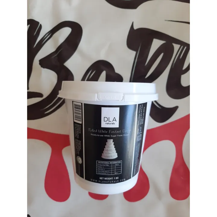 DLA Rolled Fondant White 1kg | Lazada PH